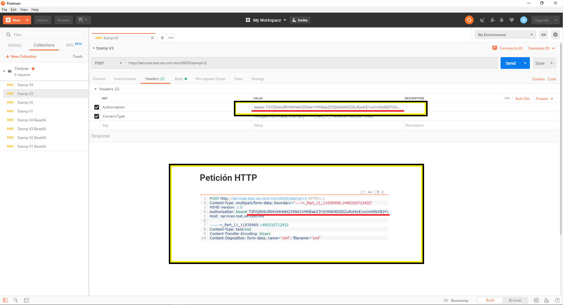 Guía de Instalación y funcionamiento de POSTMAN – Timbrado Masivo CFDI